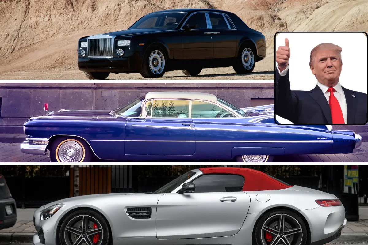 Les modèles de voitures très rares que Donald Trump a (eu) en sa possession